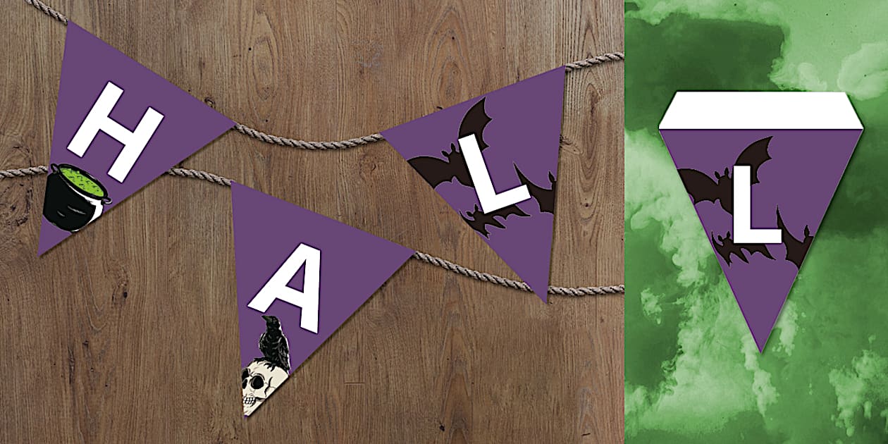 Happy Halloween (Display Bunting)