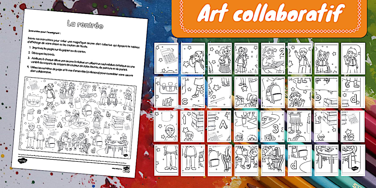 Art collaboratif : La rentrée