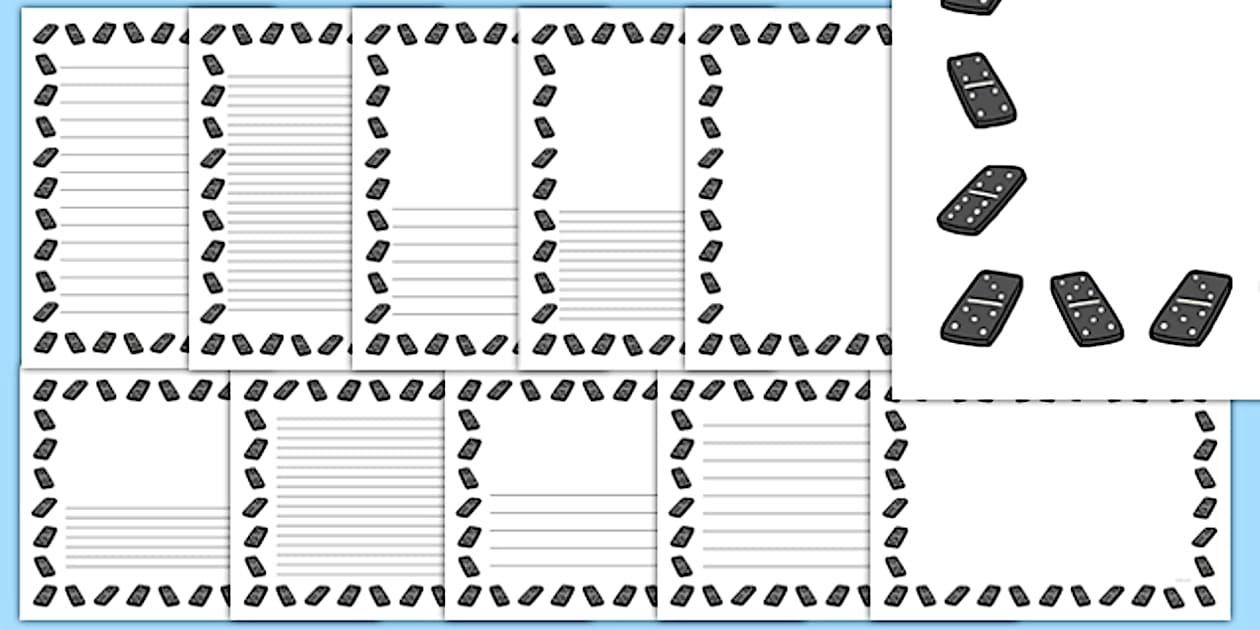 Domino Page Borders