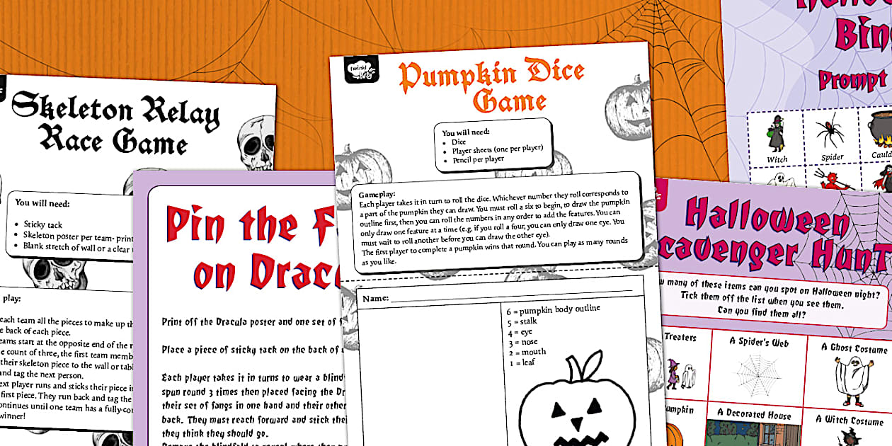 Halloween Games for Kids | Twinkl Party | Halloween - Twinkl