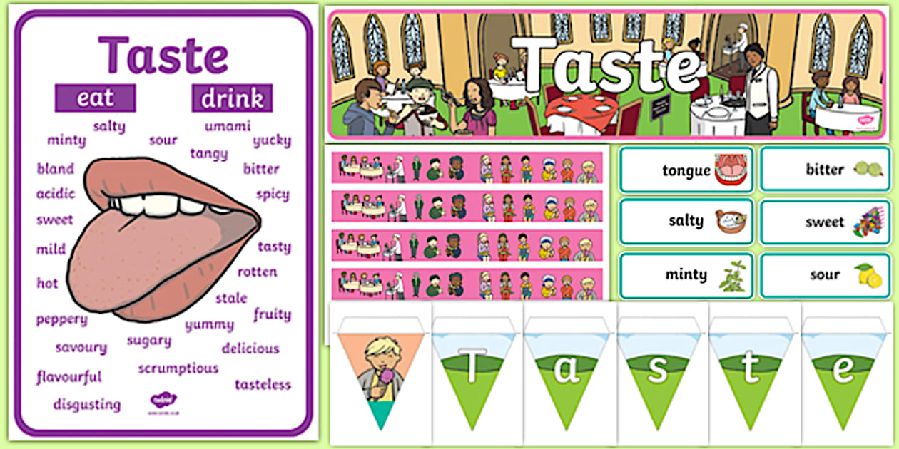 Taste Display Pack (teacher made) - Twinkl