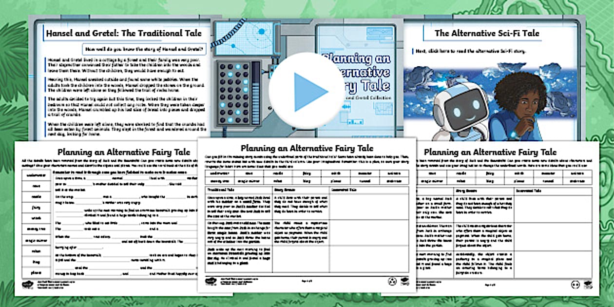 Writing a Fractured Fairy Tale Lesson Plan Pack | Twinkl