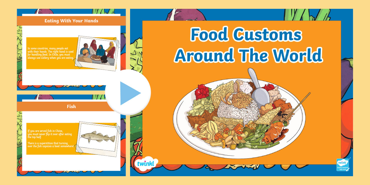 Customs For Food Around The World | PowerPoint Presentation