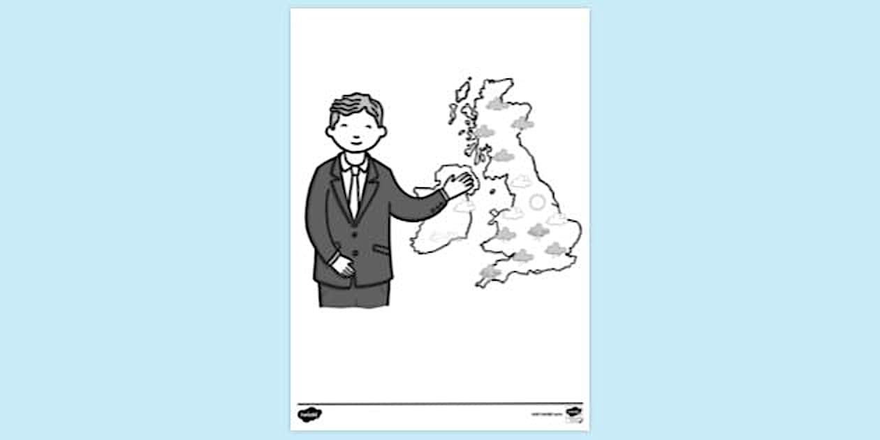 Weather Colouring Sheet | Colouring Sheet (teacher made)