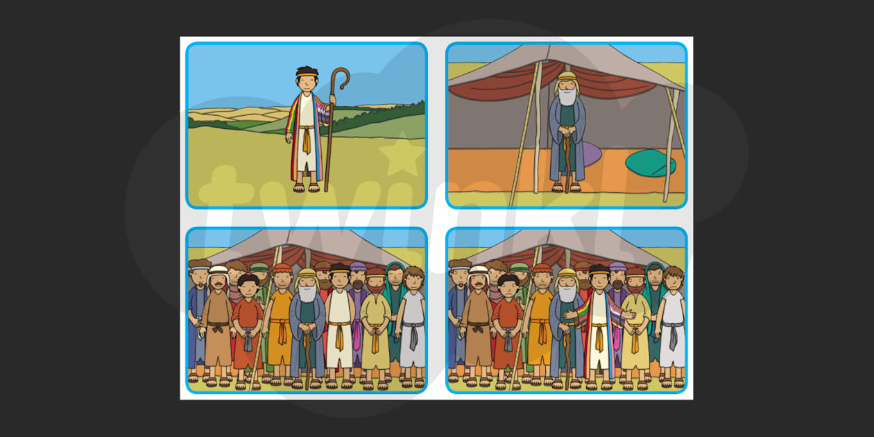 Joseph And His Brothers Bible Story For Kids
