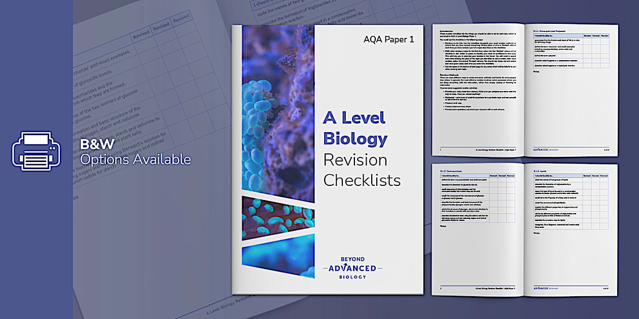 AQA A Level Biology Paper 1 Exam Guidance | Beyond - Twinkl