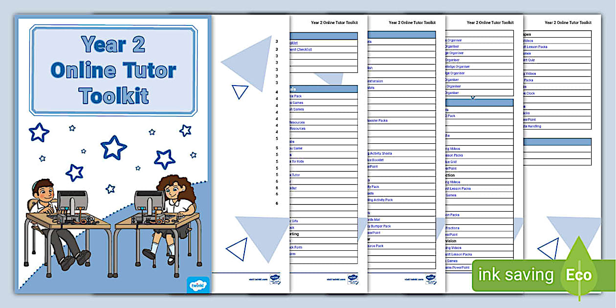 Year 2 Online Tutor Toolkit (teacher made) - Twinkl