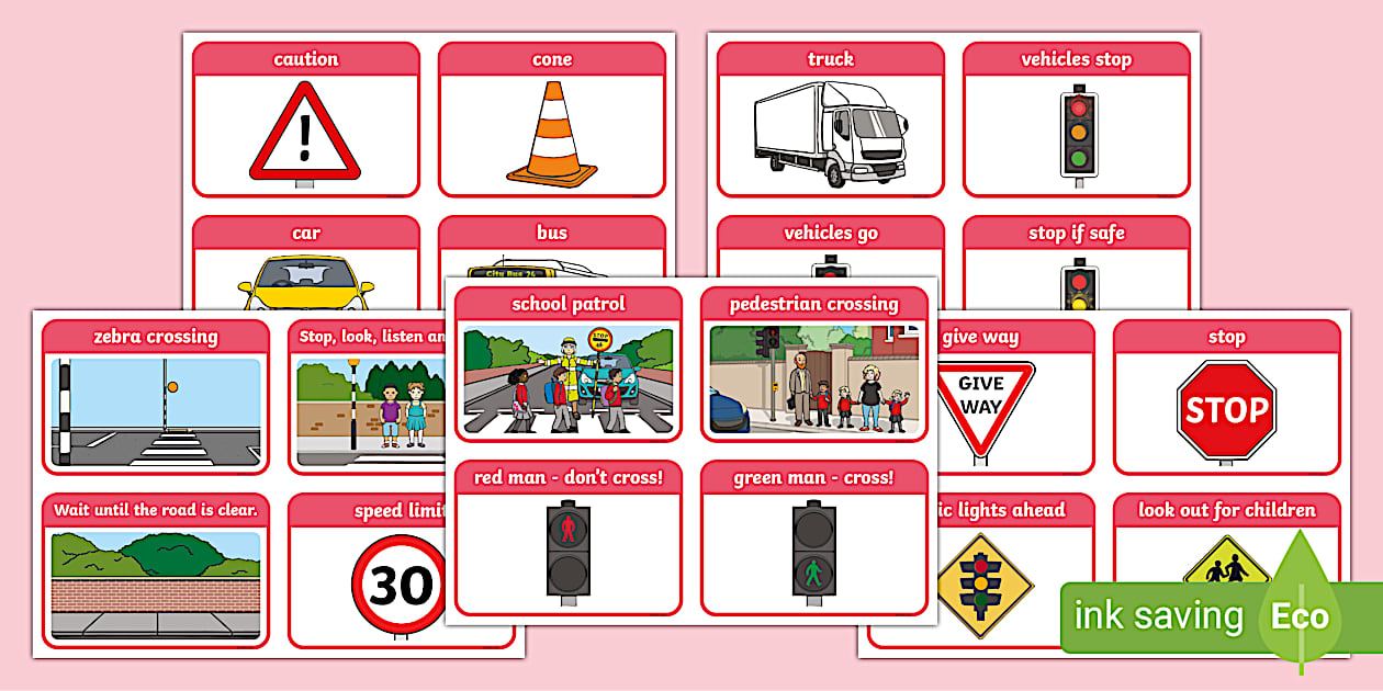 NZ Road Safety Flash Cards (teacher made) - Twinkl