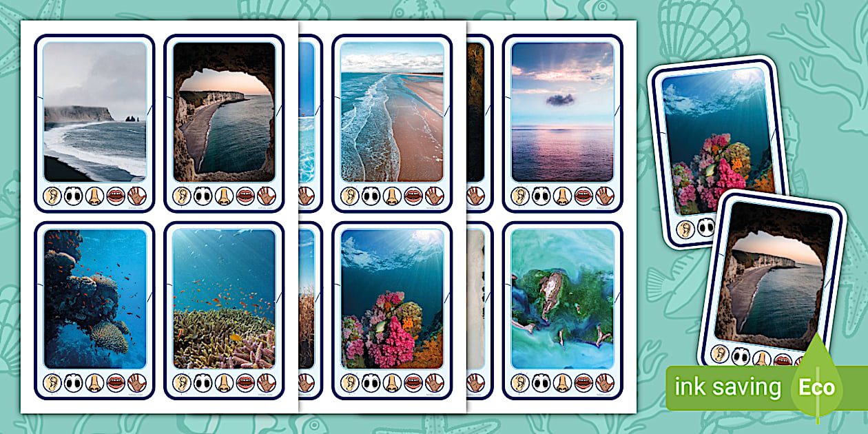 Sea Story Setting Photo Prompt Cards