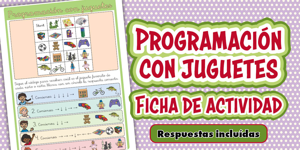 Ficha de actividad: Programación con juguetes