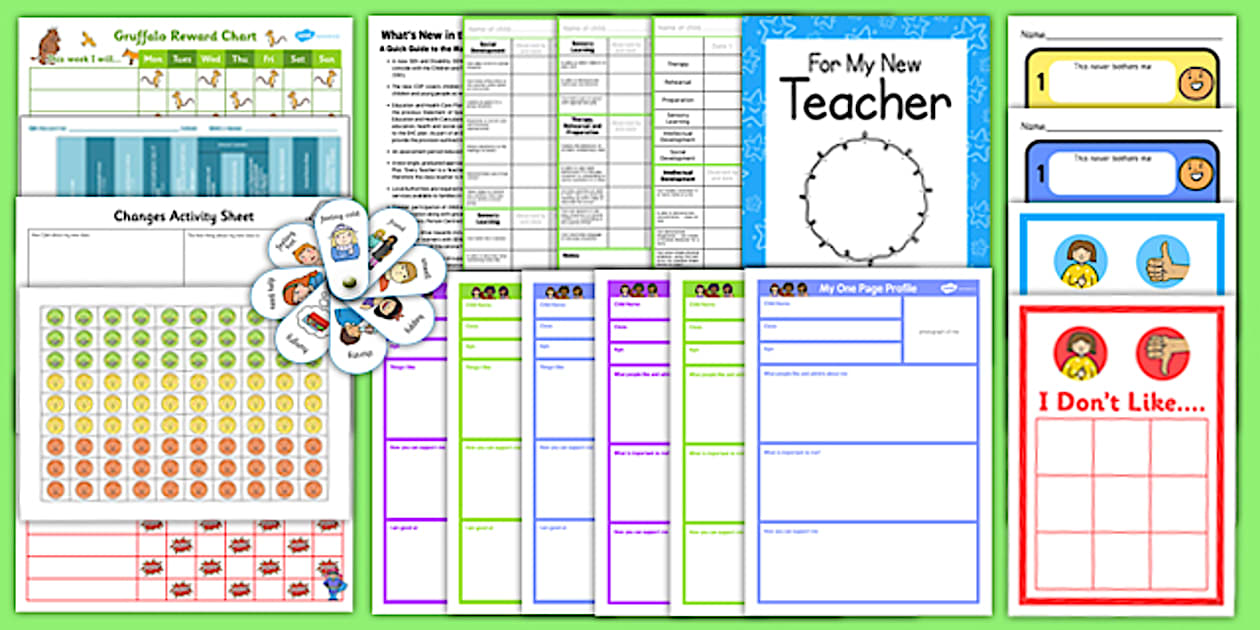 SEN Back to School Support Pack Primary (teacher made)
