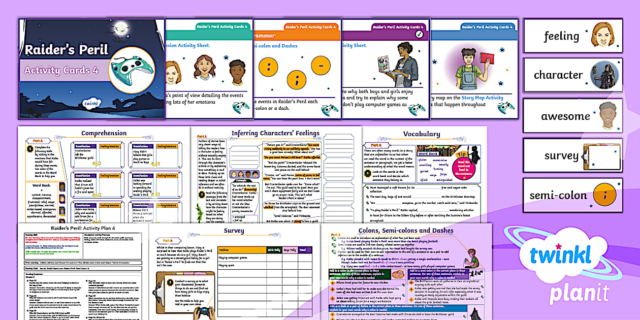 Raider's Peril Guided Reading 4 Y5 (teacher made) - Twinkl