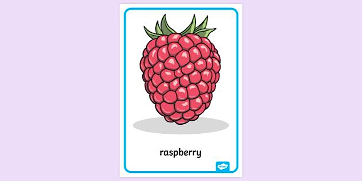 Raspberry Poster | Display Poster | Fruit | Twinkl - Twinkl