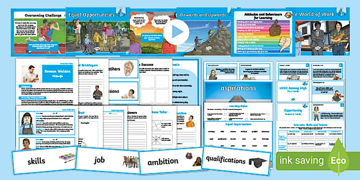 PSHE: UKS2 Aiming High - Unit Pack - Twinkl