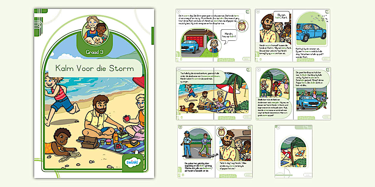 Graad 3 Klanke Leesboek -lm, -rm (teacher made) - Twinkl