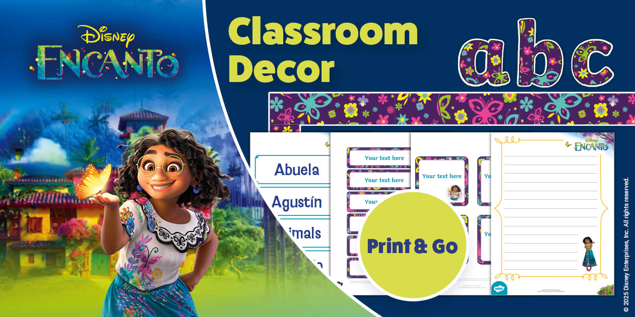 Encanto: Bulletin Board Pack (Teacher-Made) - Twinkl