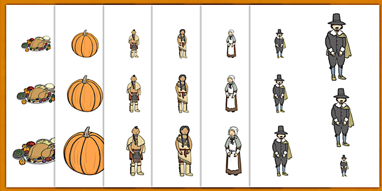 Thanksgiving Size Ordering USA