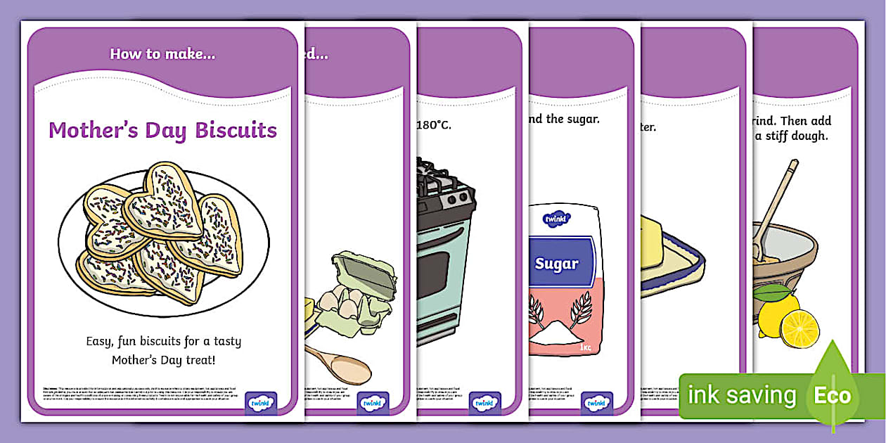 Mother's Day Biscuits | Baking - Primary - Twinkl