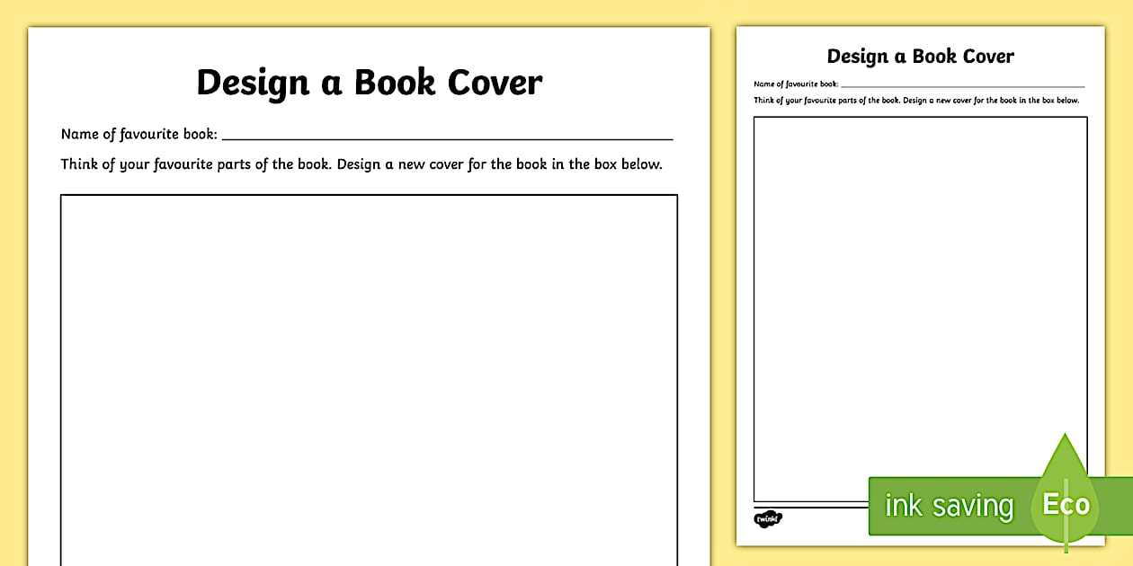 Abu Dhabi Reads - Design a New Cover Worksheet / Worksheet