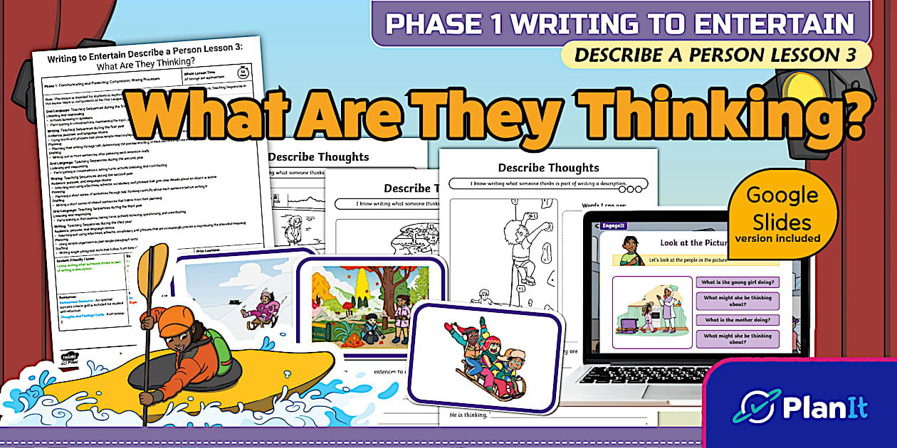 Phase 1 Describe a Person Lesson 3: What Are They Thinking?
