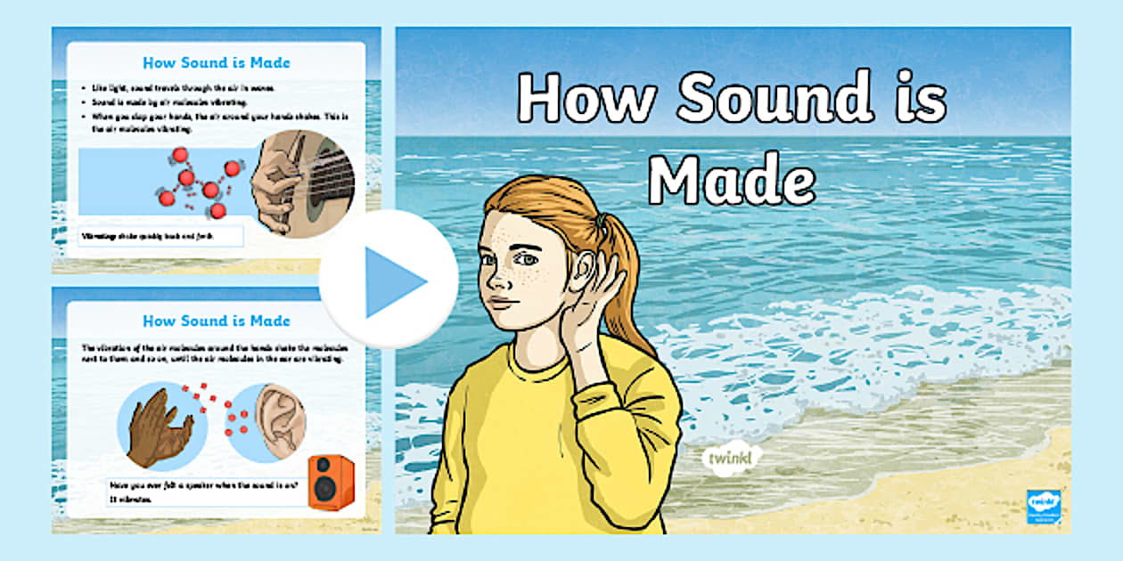 How is Sound Made? KS2 PowerPoint | Sound Waves KS2 - Twinkl