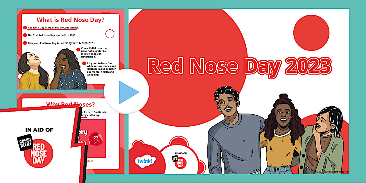 FREE! - Comic Relief: Older Learners: What is Red Nose Day?
