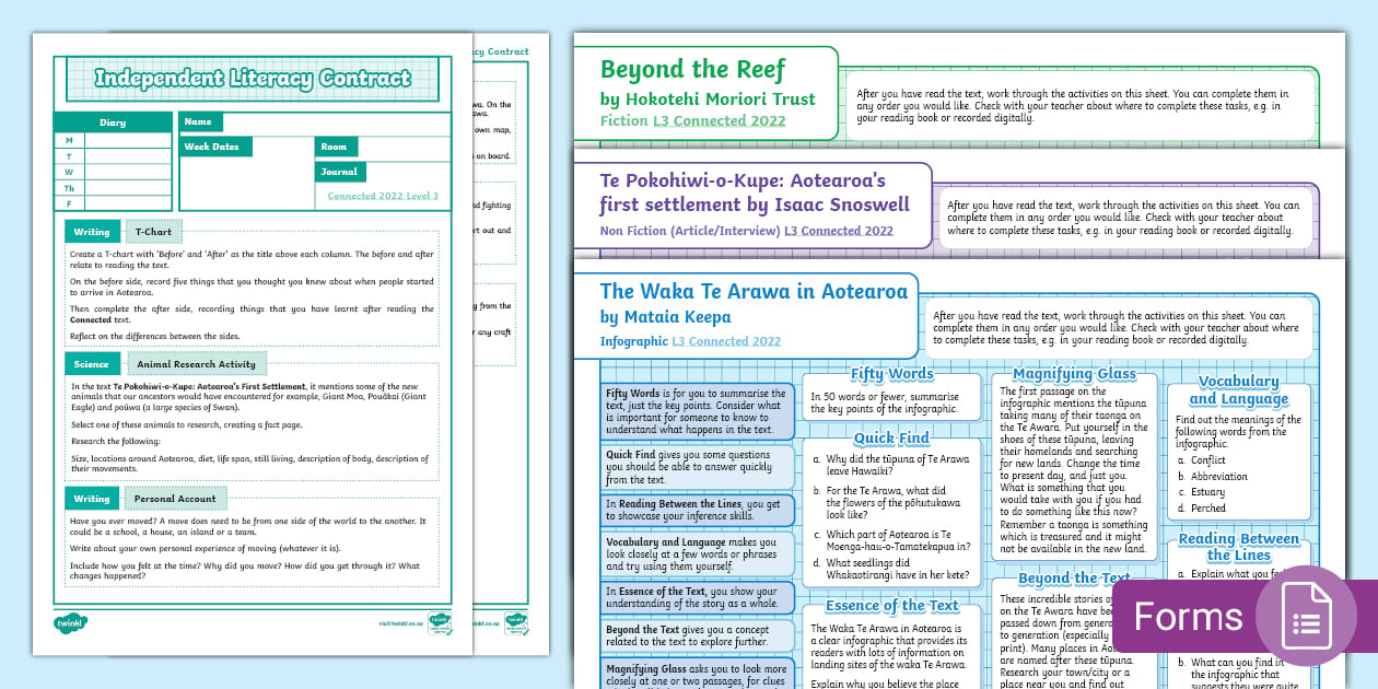 Connected L3 2022 Comprehension Pack