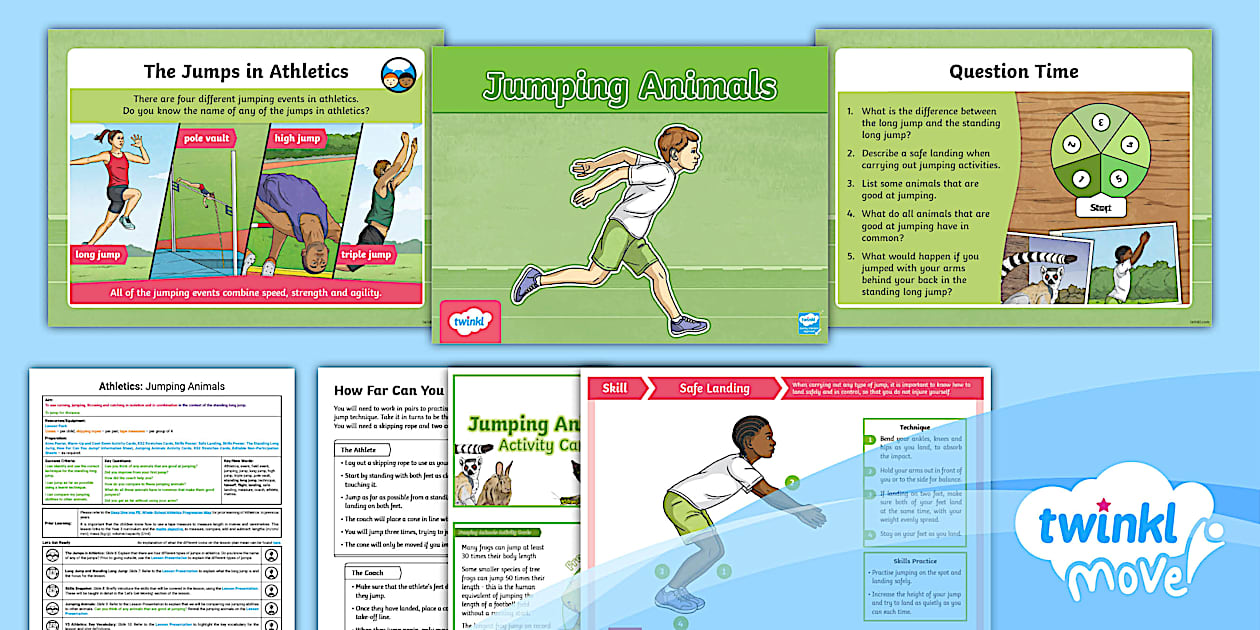 Standing Long Jump Lesson |Year 3 Athletics | Twinkl Move