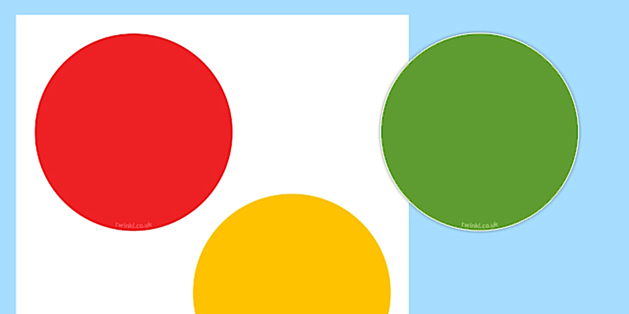 Editable Traffic Light Cut-Outs (teacher made) - Twinkl