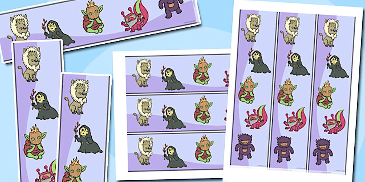 Monster Themed Display Borders (Teacher-Made) - Twinkl