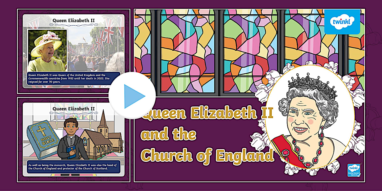 The Queen and The Church of England PowerPoint - KS1