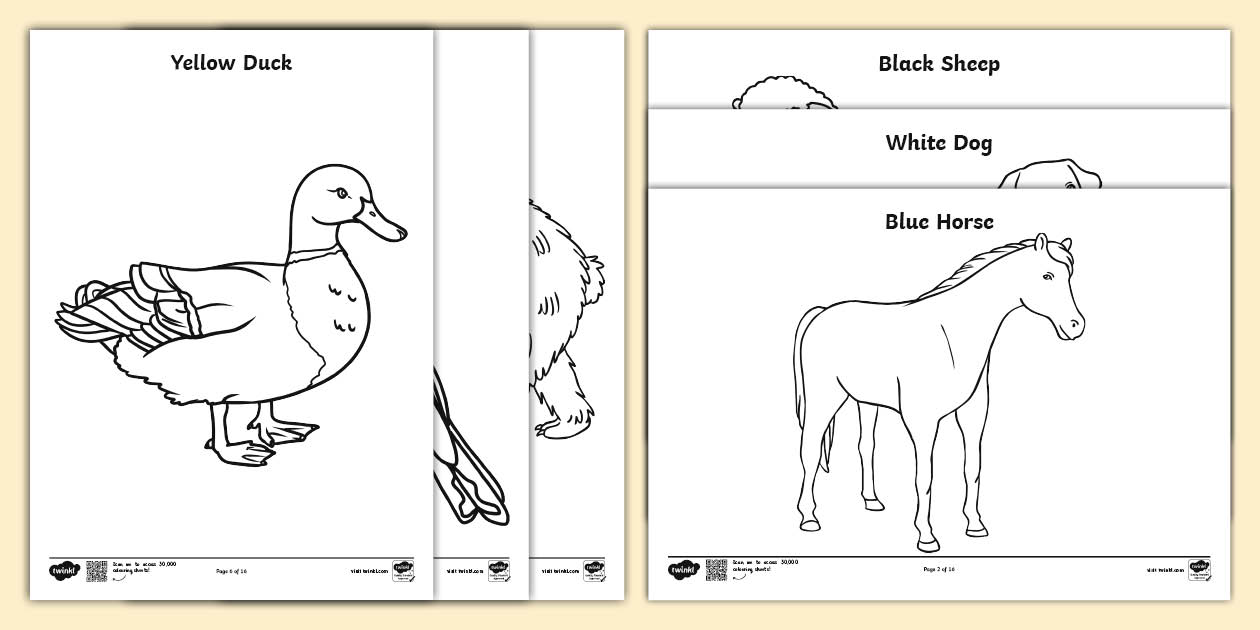 Brown Bear, Brown Bear Activities PDF | Teacher-Made