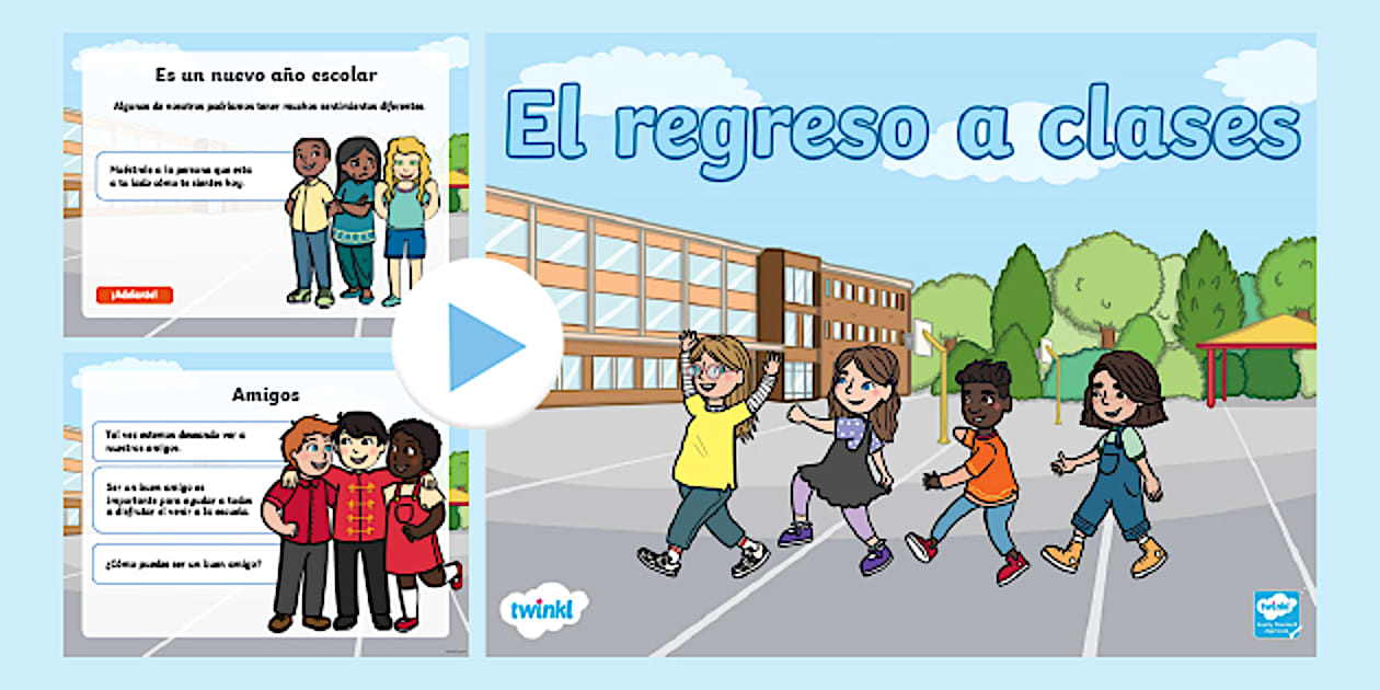PowerPoint: El regreso a clases - Twinkl