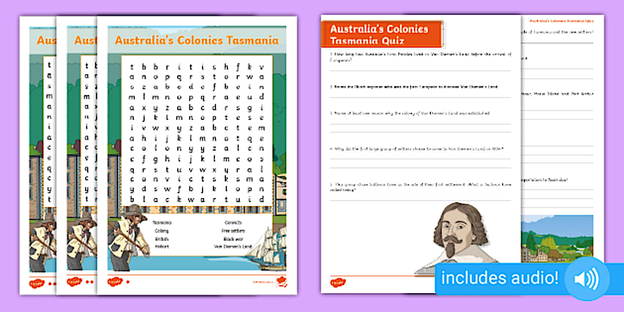 Crash Course Podcast Australia's Colonies Tasmania