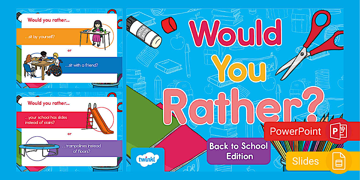 Back to School Slides | 2nd Grade Resource | Twinkl USA