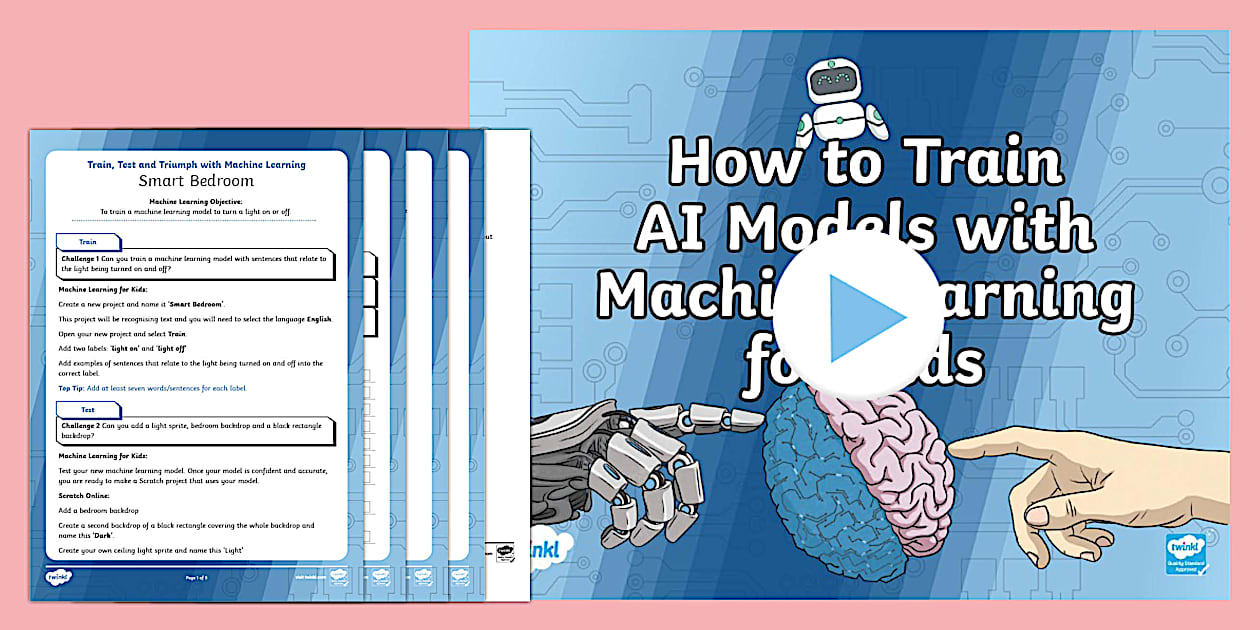 How to Train AI Models with Machine Learning for Kids