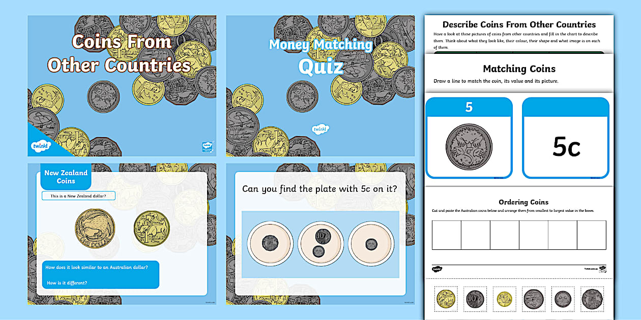 Exploring Coins From Australia And Around The World Pack