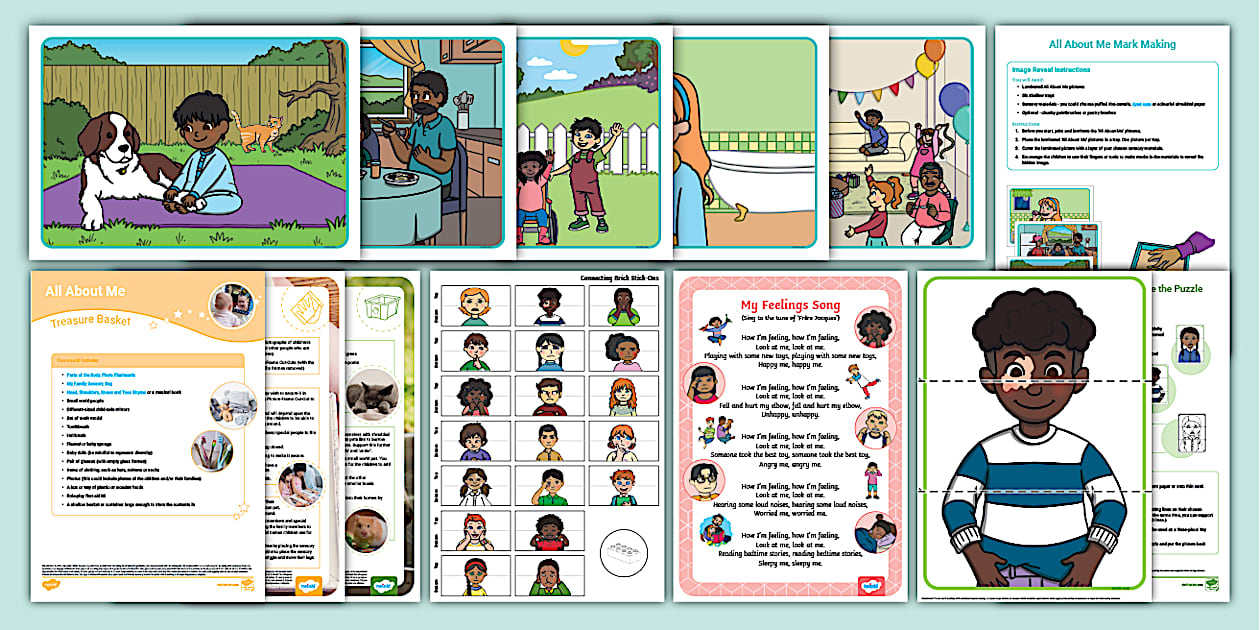 EYFS All About Me Resource Pack (Ages 2-3) | Twinkl - Twinkl
