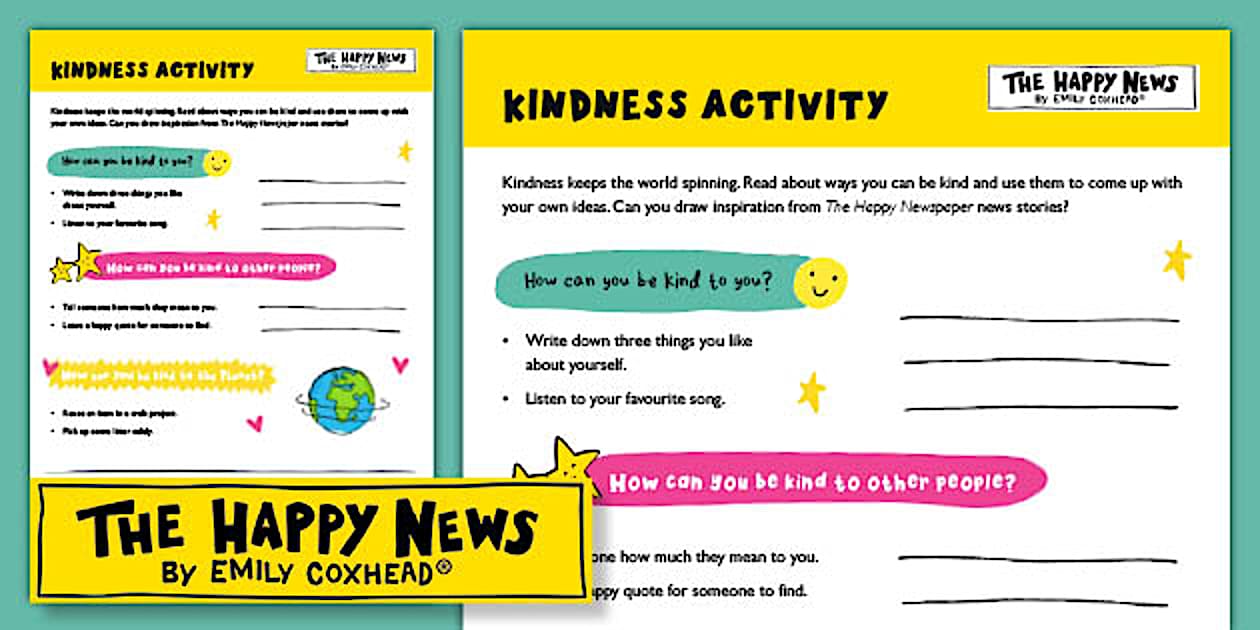 FREE! - The Happy Newspaper: Kindness Activity (Issue 27)