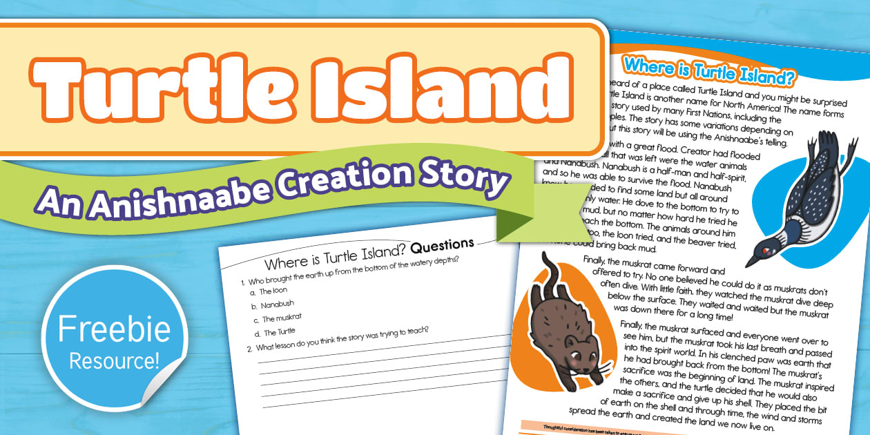 The Creation Story of Turtle Island | Indigenous History