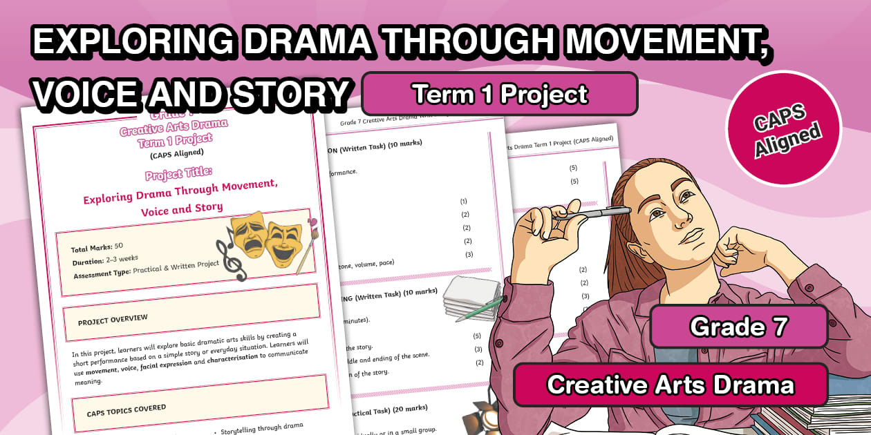 Grade 7 Creative Arts Drama Term 1 Project