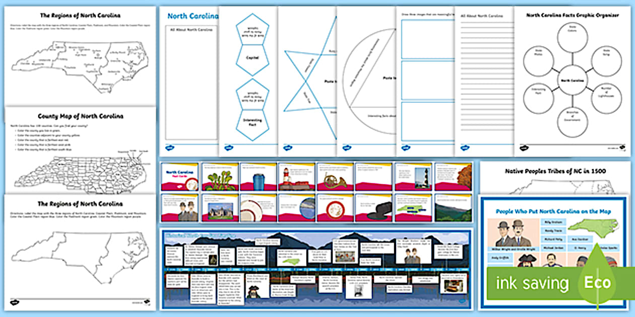 North Carolina Social Studies Teaching Pack (Teacher-Made)