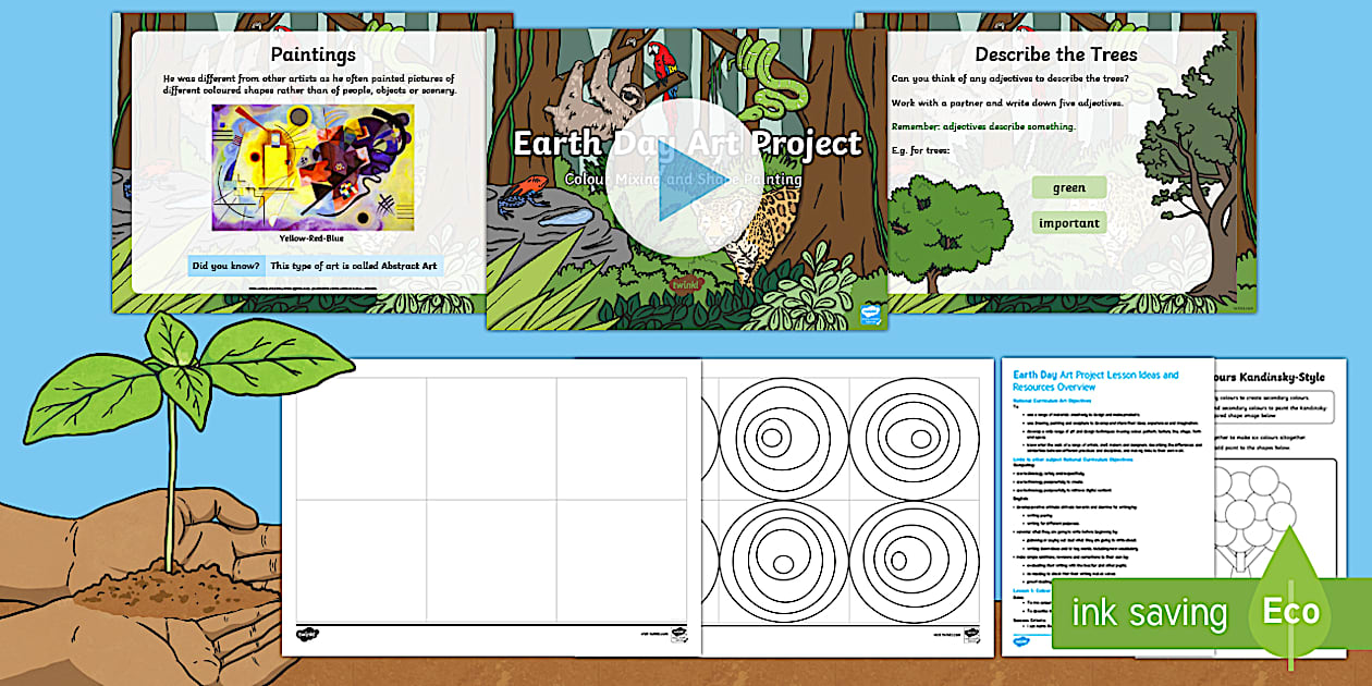 Earth Day Art Project Lesson Pack | KS1 (teacher made)
