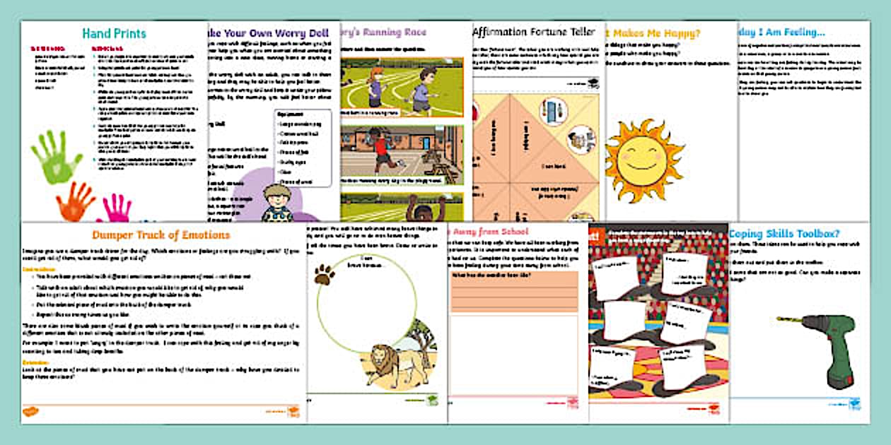 Returning to School Wellbeing Support Resource Pack - Twinkl