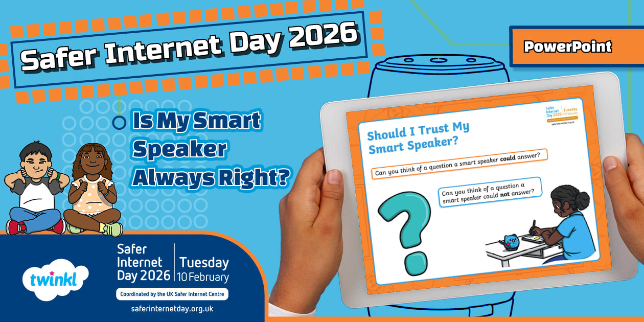 Safer Internet Day 2026: Is My Smart Speaker Always Right? KS1