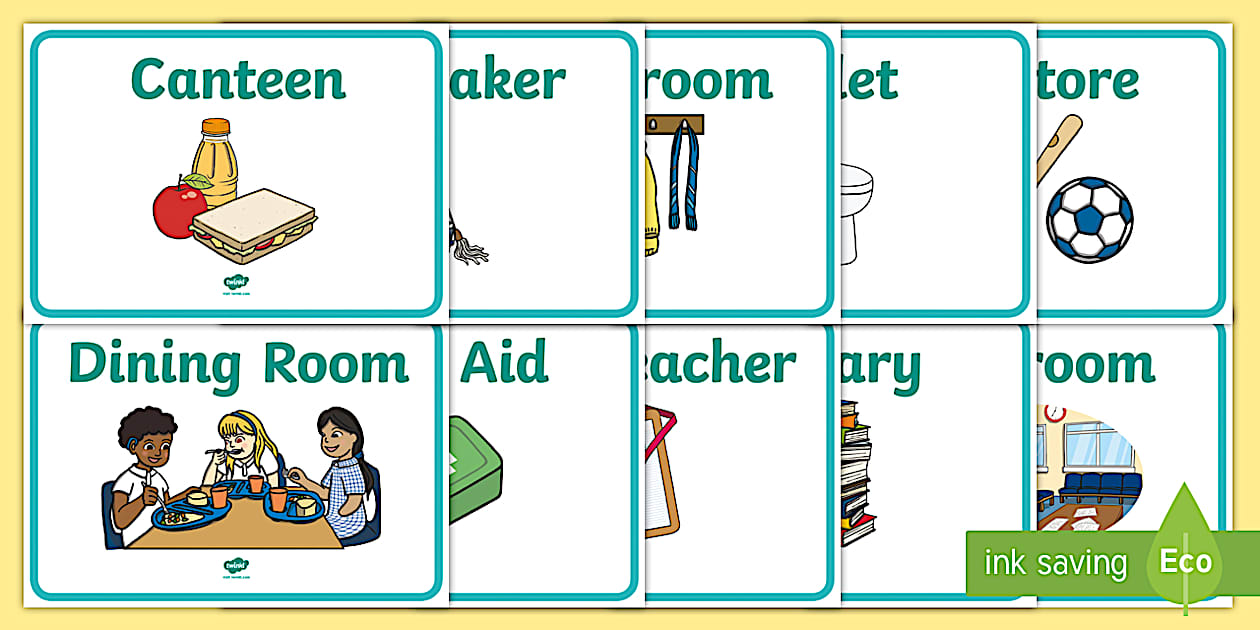 Editable School Room Display Signs (teacher made) - Twinkl