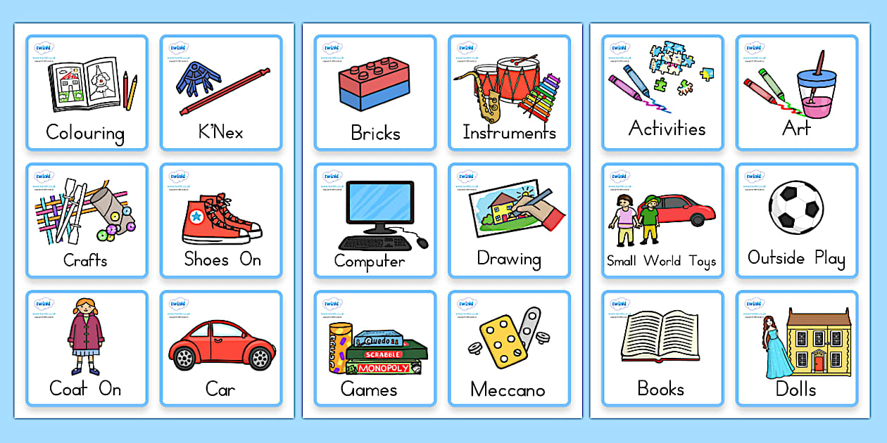 Visual Timetable Cards For Parents - Daily Routine - Parents