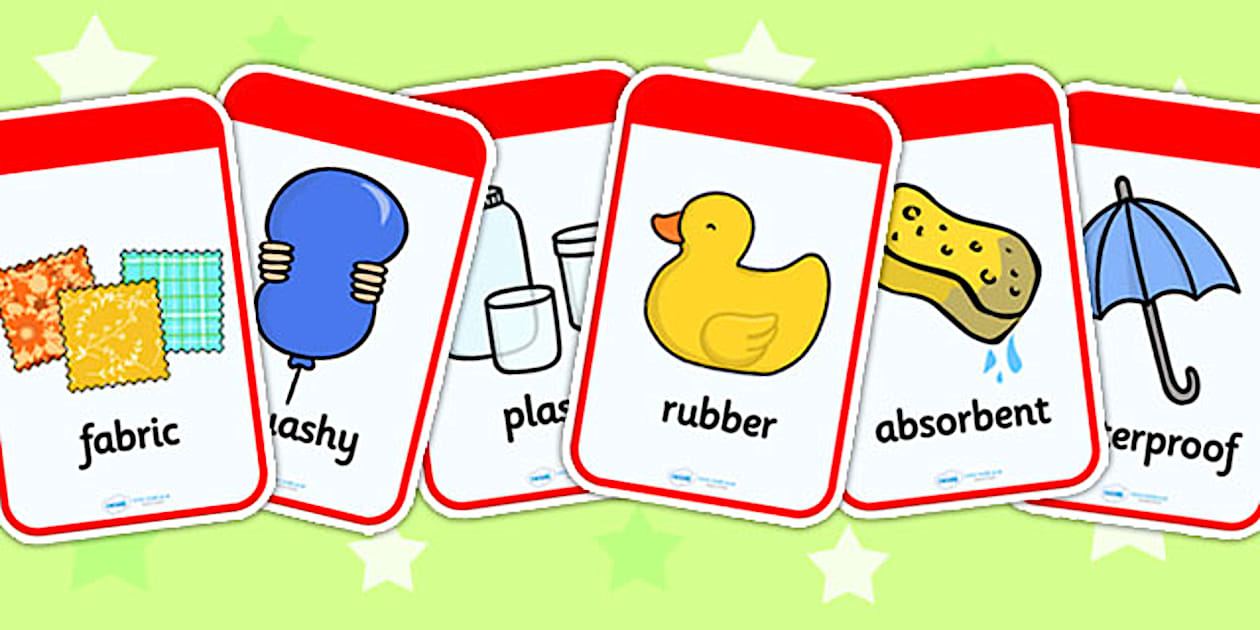 Science Flashcards | Investigation & Materials | Twinkl