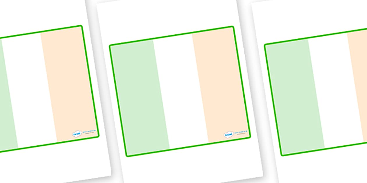 Republic of Ireland Themed Editable Classroom Area Display Sign