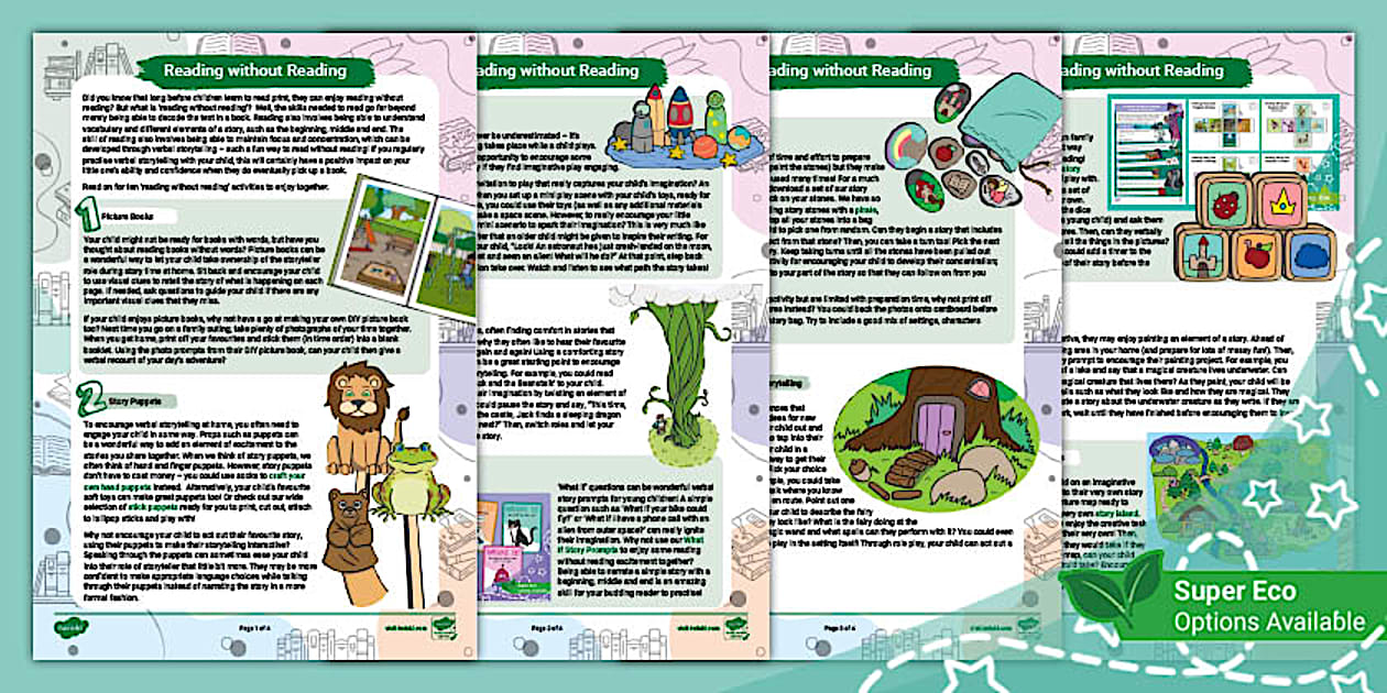 Reading without Reading (Teacher-Made) - Twinkl